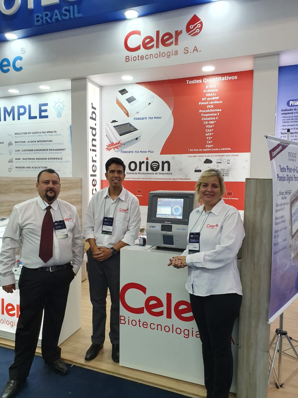 Celer marcou presença na Hospitalar 2019 com soluções em diagnóstico ...