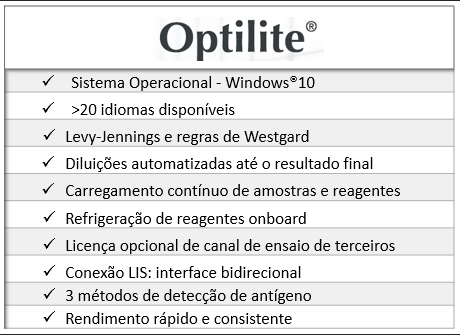 Optilite®: o analisador de última geração da Binding Site | Newslab